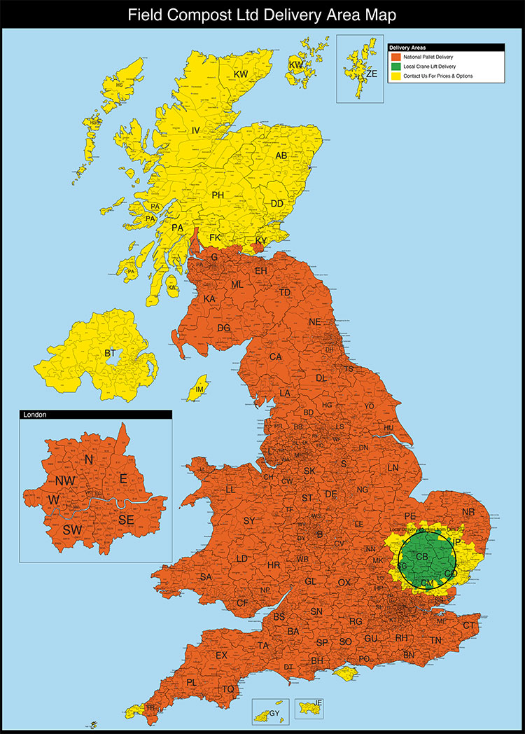 National Delivery by Pallet Network | Field Compost